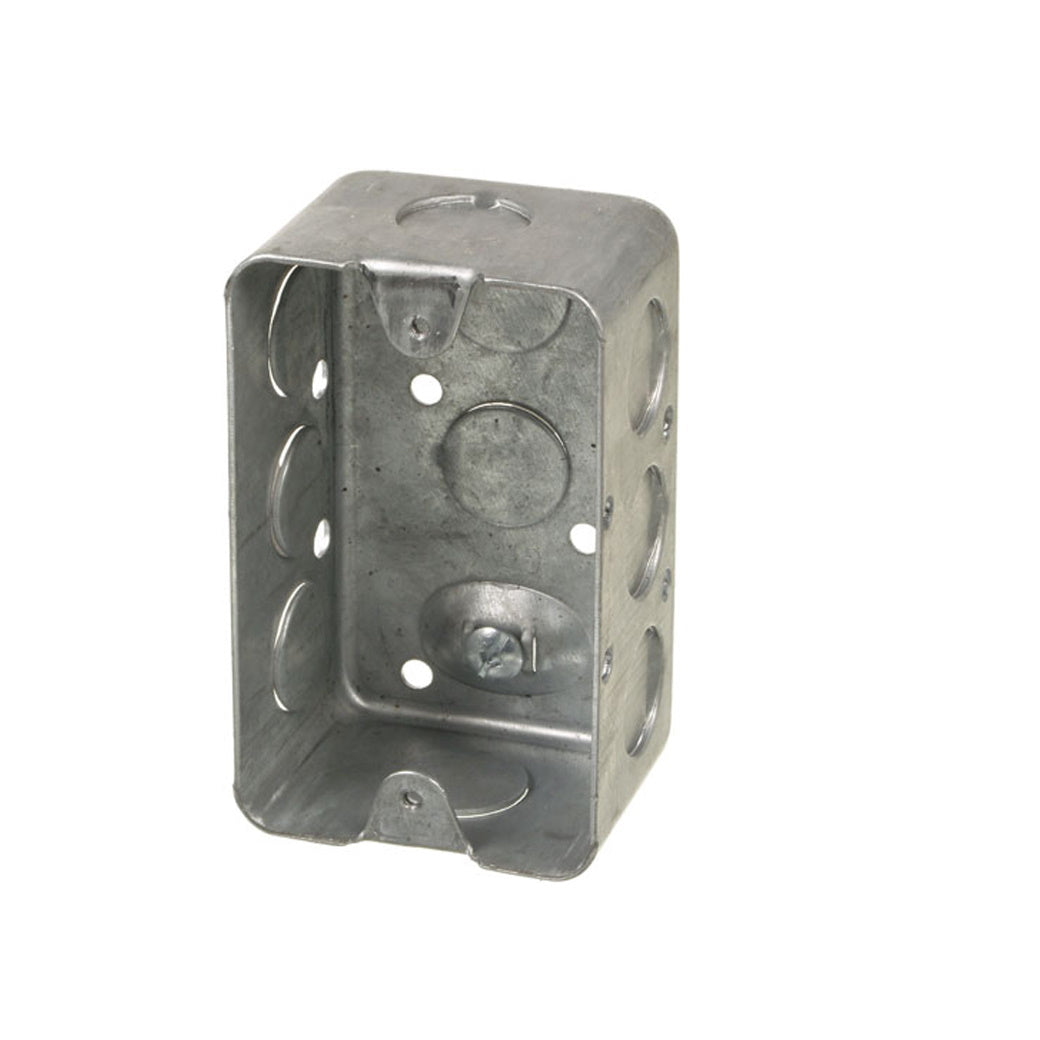 1110 1 7/8” DEEP NON-GANGABLE UTILITY BOX WITH KNOCKOUTS