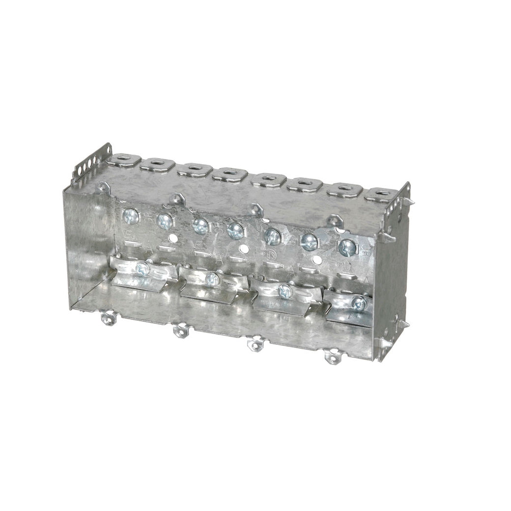 2104-LLE4 2 1/2” DEEP 4 GANG DEVICE BOX