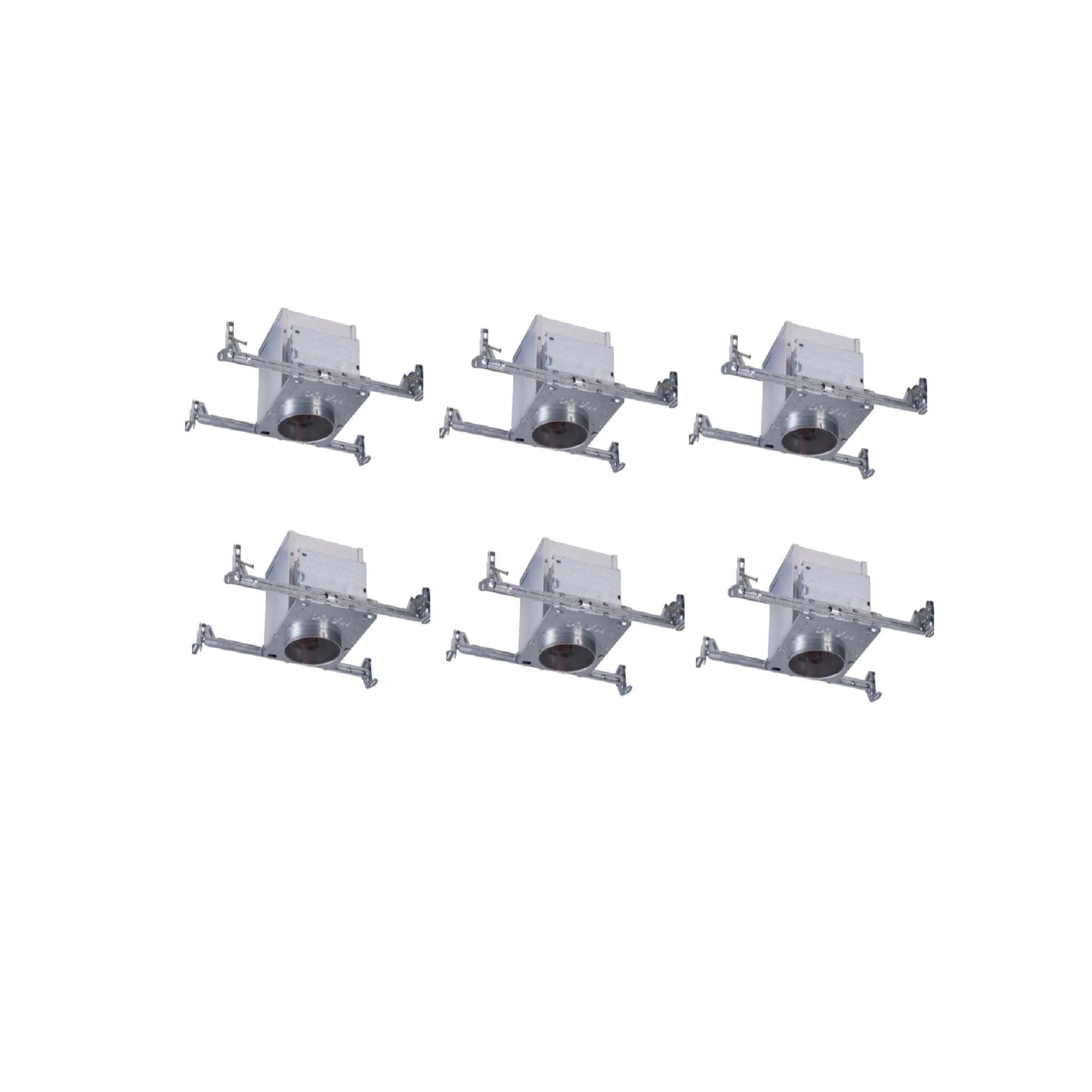 4 Inch IC New Construction Housing 6Pack | Light52
