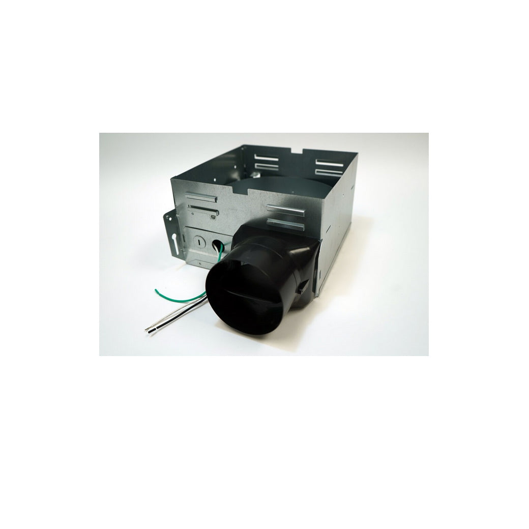 C50 HSC Cyclone Econo Series Bath Fan Housing with Hanger Bars 3" Duct